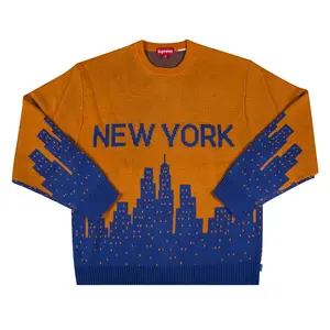 Supreme New York Sweater - Orange