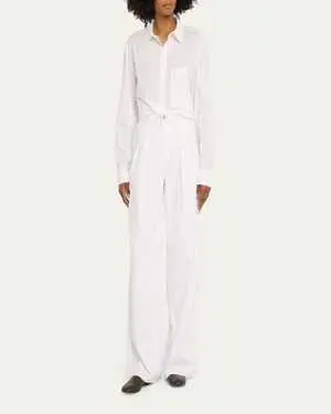 AMO Ruth Cropped Shirt