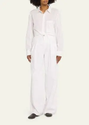 AMO Ruth Cropped Shirt