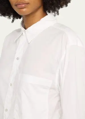 AMO Ruth Cropped Shirt