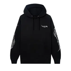 ANTI SOCIAL SOCIAL CLUB I Get Into It Tie Dye Hoodie - Black