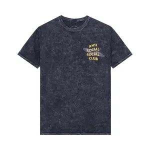 ANTI SOCIAL SOCIAL CLUB The Shape Of Things Mineral Wash Tee - Black