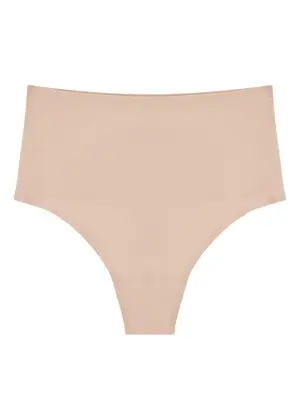 Chantelle Soft Stretch High-waist Thong - Nude