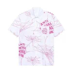 ANTI SOCIAL SOCIAL CLUB Crawling In The Dark Button Up - White