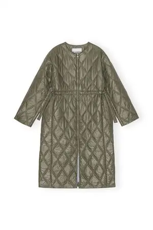 Ganni Quilted Coats For Women