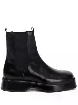 Ami Leather Chelsea Boots