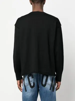 Dsquared2 Ribbed Crew Neck Jumper