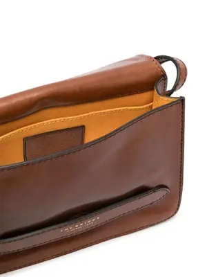 THE BRIDGE Lucrezia Leather Crossbody Bag - Brown