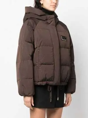 Dolce & Gabbana Logo-plaque Padded Jacket
