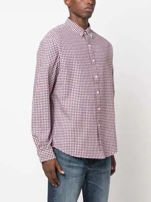 Polo Ralph Lauren Logo-embroidered Check-print Shirt - Red