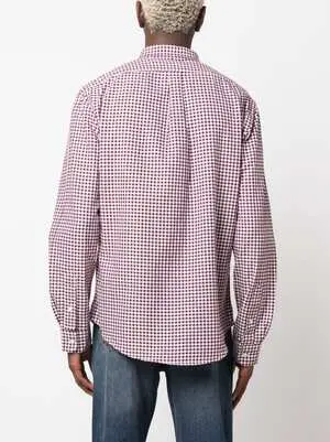 Polo Ralph Lauren Logo-embroidered Check-print Shirt - Red