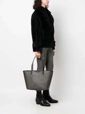 Tory Burch Signature Logo Tote - Black