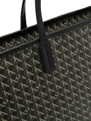 Tory Burch Signature Logo Tote - Black