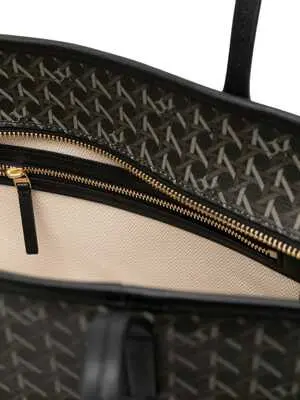 Tory Burch Signature Logo Tote - Black