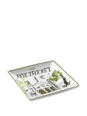 GINORI 1735 Graphic-print Porcelain Change Tray - Neutrals