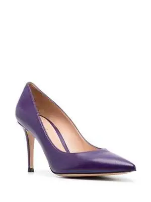GIANVITO ROSSI 85mm Leather Pumps