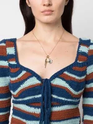 Tory Burch Statement Pendant Necklace