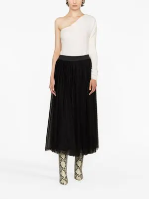 Fabiana Filippi Layered Tulle Skirt - Black
