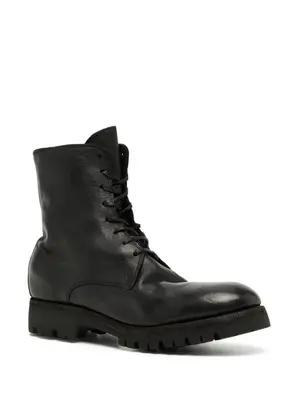 Guidi Lace-up Leather Boots