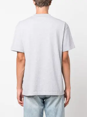 Palm Angels Graphic-print Cotton T-shirt - Grey