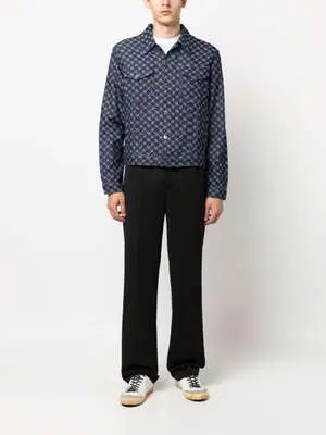 DAILY PAPER Onogra-jacquard Deni Shirt Jacket