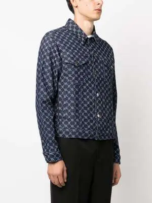 DAILY PAPER Onogra-jacquard Deni Shirt Jacket