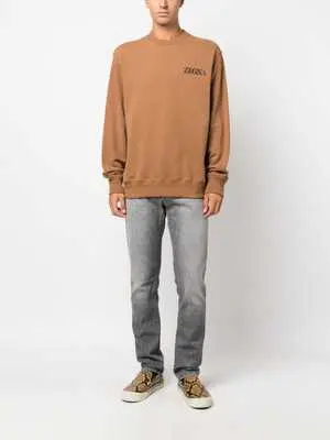Zegna Logo-embossed Cotton Sweatshirt