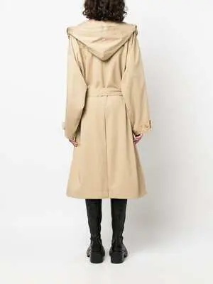 JW Anderson Hooded Double-breasted Trench Coat