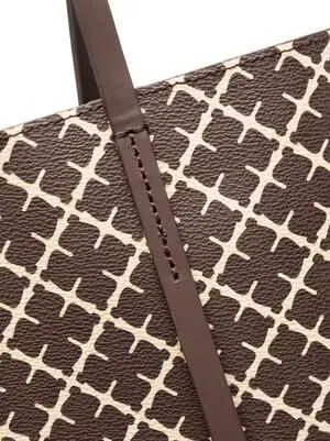 BY MALENE BIRGER Abigail Printed Tote Bag - Brown