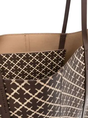 BY MALENE BIRGER Abigail Printed Tote Bag - Brown