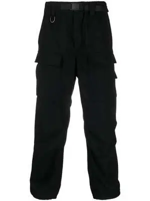 Y3 Cropped Cargo Trousers