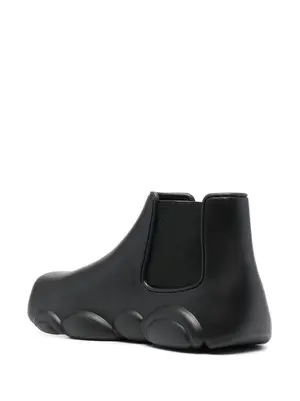Moschino Gummy 40mm Logo-embossed Ankle Boots