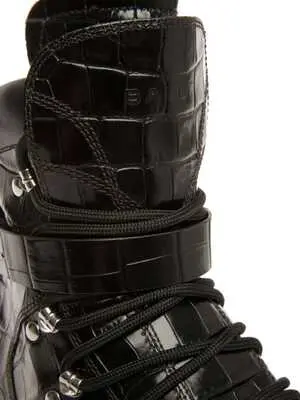 Bally Clyff Crocodile-embossed Boots