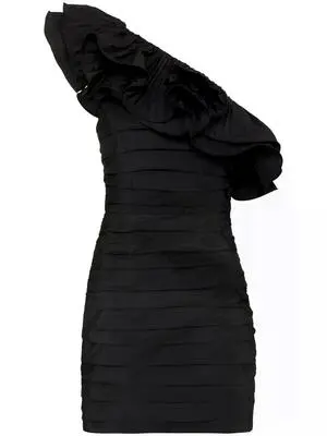 Rebecca Vallance Chloe One-shoulder Mini Dress