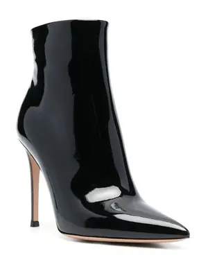GIANVITO ROSSI 110mm Patent Leather Boots