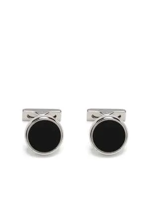 S.t. Dupont Round-cut Cufflinks - Silver
