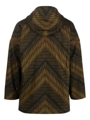 PIERRE-LOUIS MASCIA Graphic-print Hooded Jacket