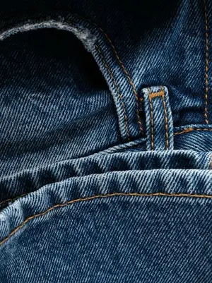 Off-White Meteor Hole-detail Jeans - Blue