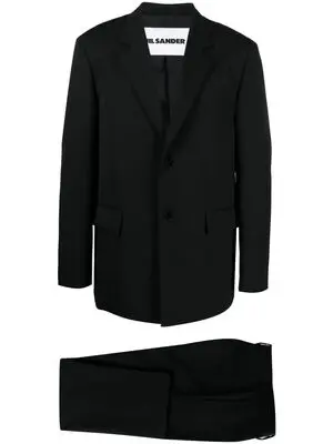 JIL SANDER Single-breasted Straight-leg Suit