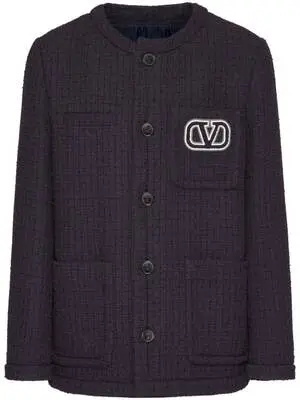 Valentino Garavani Vlogo Signature Tweed Jacket
