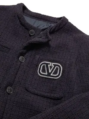 Valentino Garavani Vlogo Signature Tweed Jacket