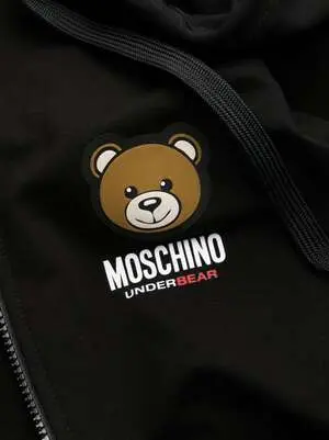 Moschino Leo Teddy-print Hoodie