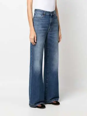 La DoubleJ High-waisted Flared Jeans