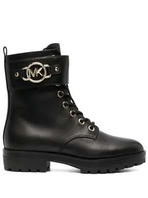 Michael Kors Rory Lace-up Leather Boots