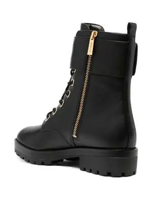 Michael Kors Rory Lace-up Leather Boots