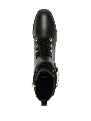 Michael Kors Rory Lace-up Leather Boots