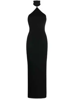 Solace London Blanca Halterneck Maxi Dress