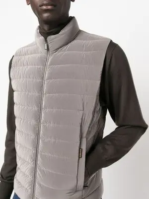 MOORER Zip-up Gilet