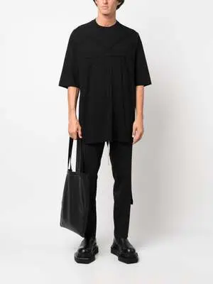 Rick Owens Jumbo Patchwork Organic Cotton T-shirt