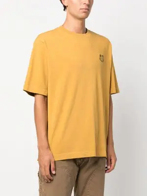 Maison Kitsuné Fox-patch Cotton T-shirt